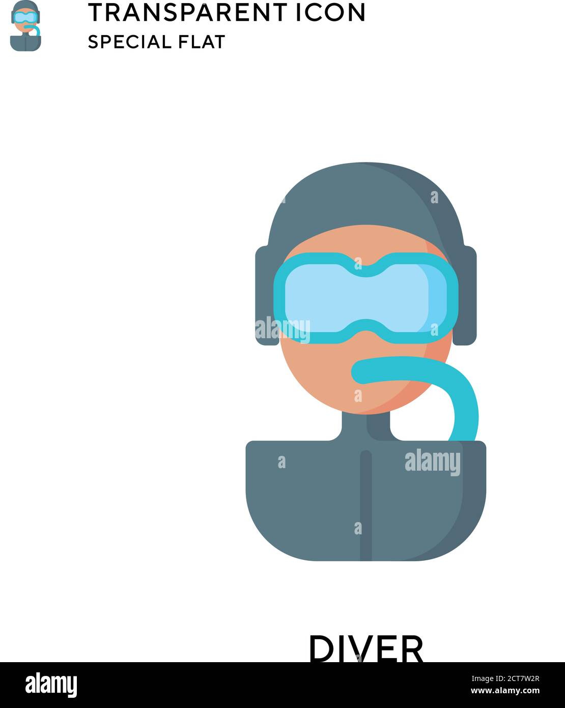 Woman cave diving Stock Vector Images - Alamy