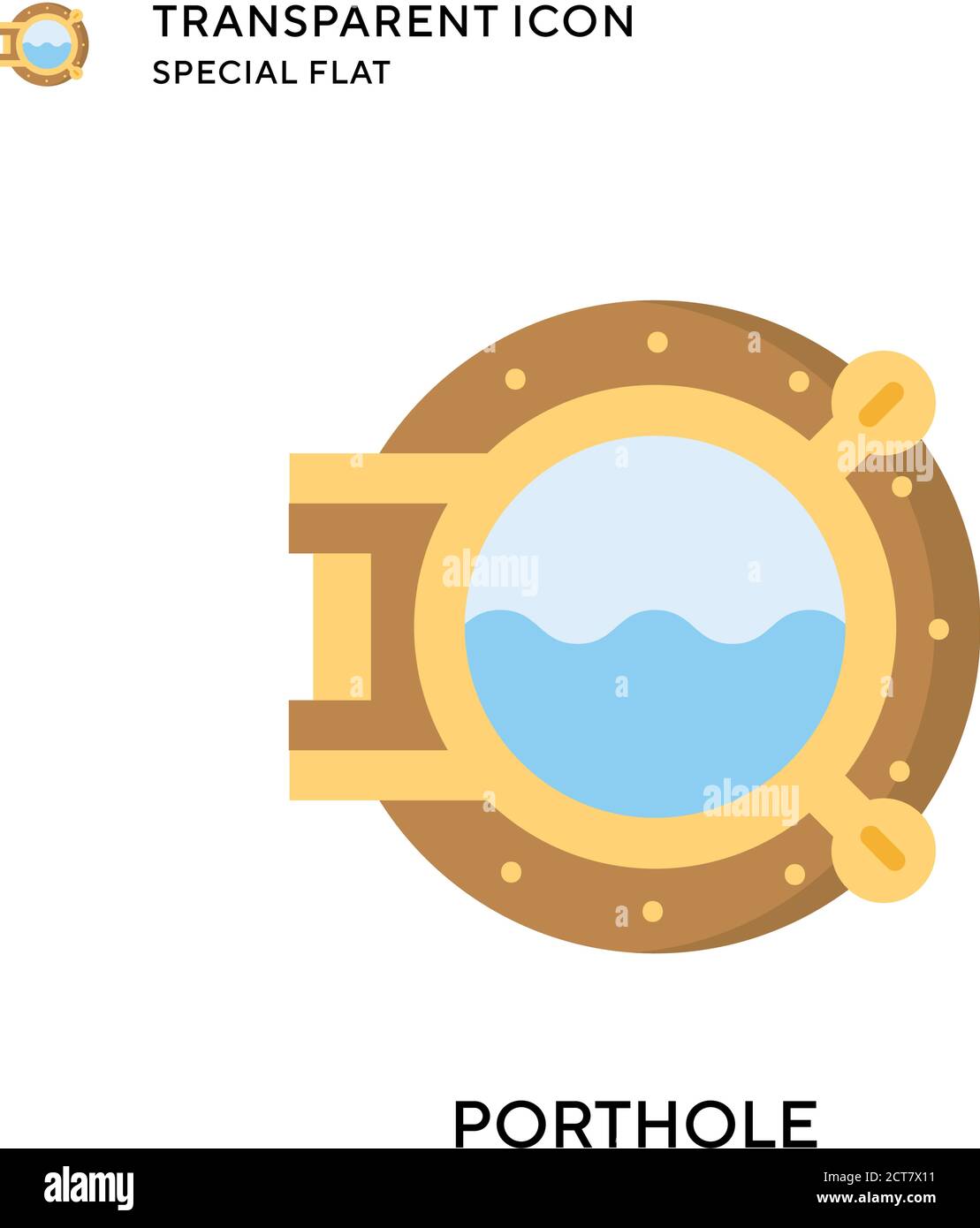 Cruise ship porthole view Stock Vector Images - Alamy