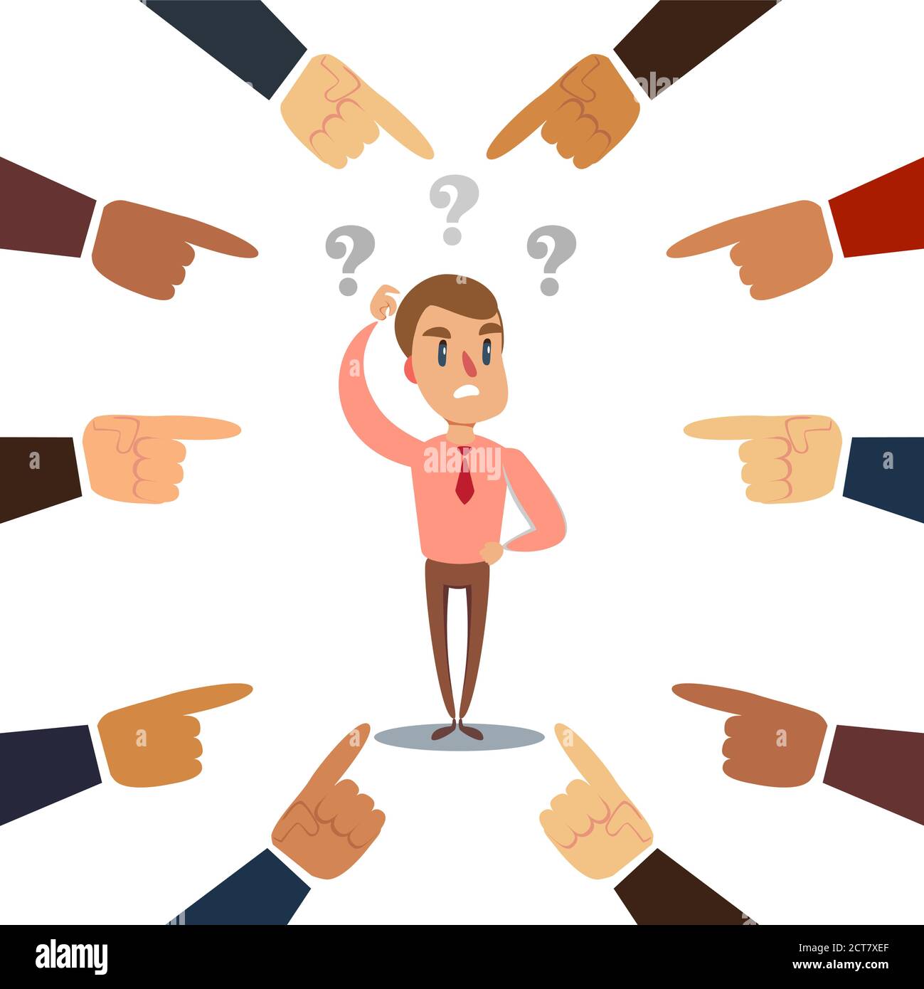 People Pointing Fingers