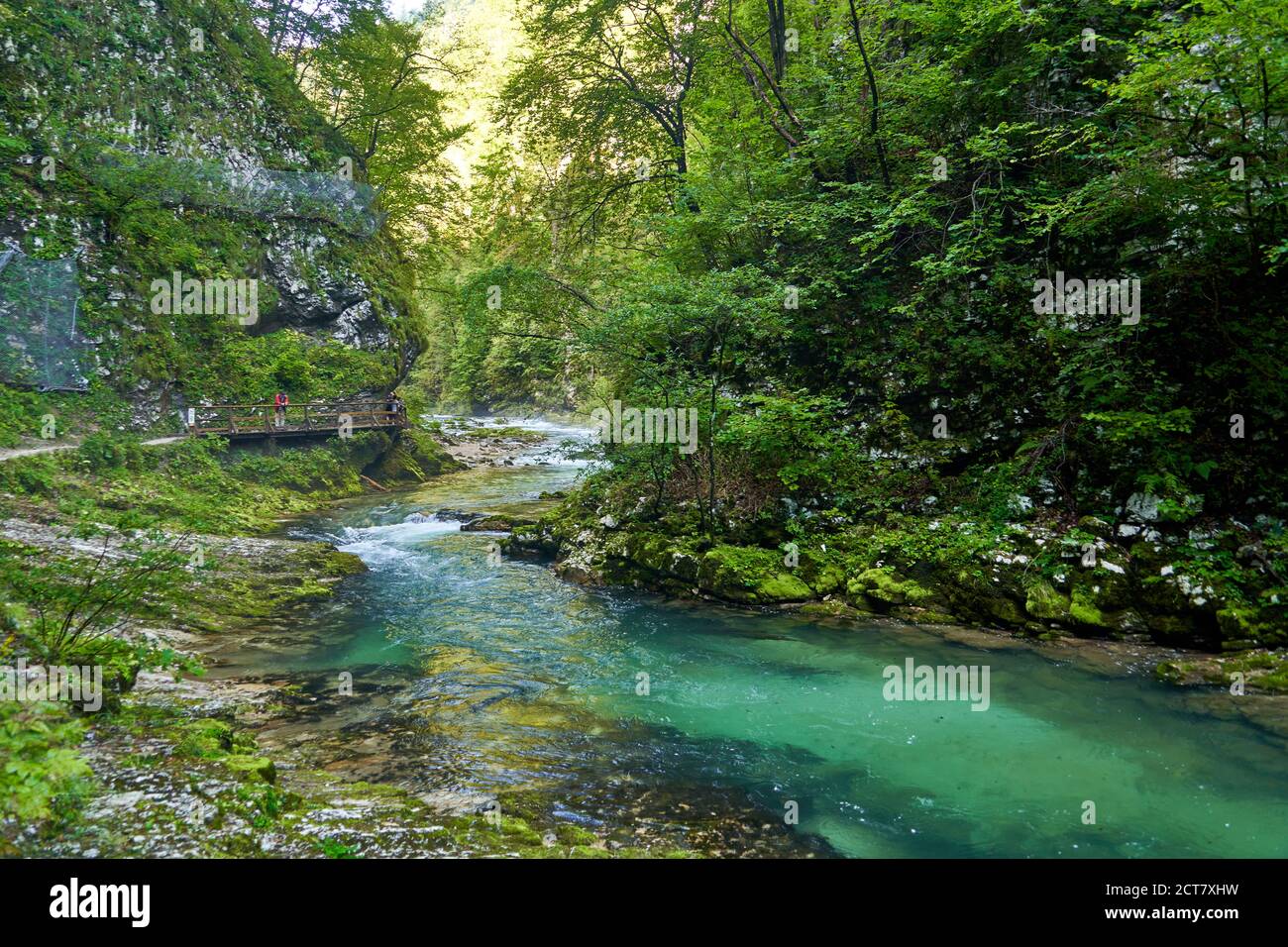 Vintgar Gorge, Bled, Slovenia Stock Photo - Alamy