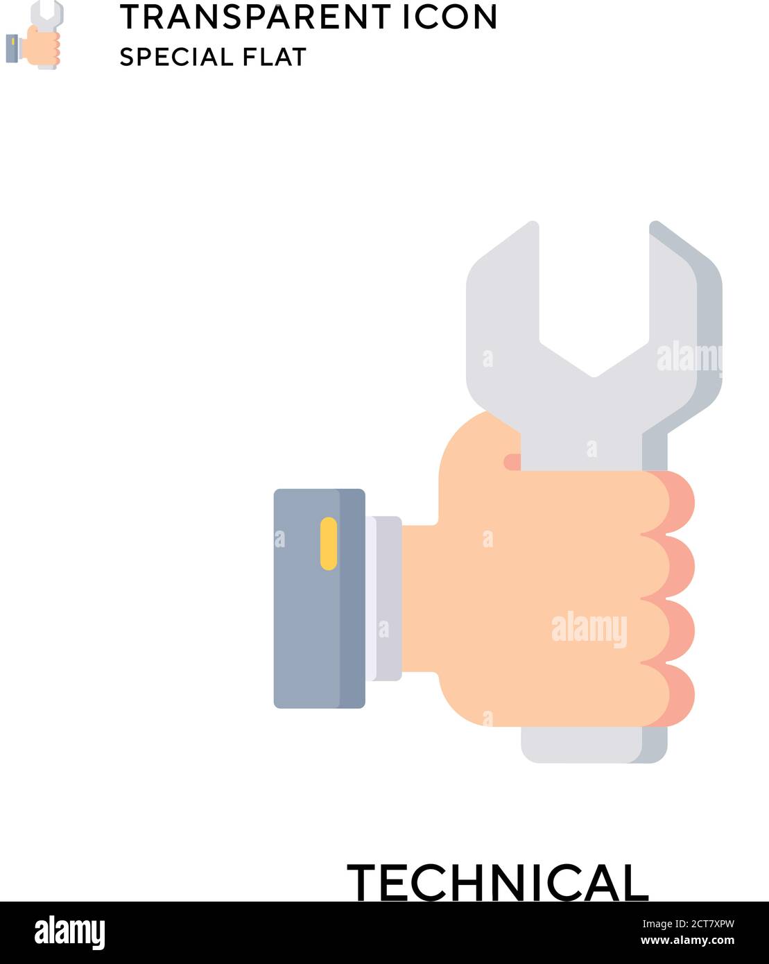 Technical vector icon. Flat style illustration. EPS 10 vector Stock ...