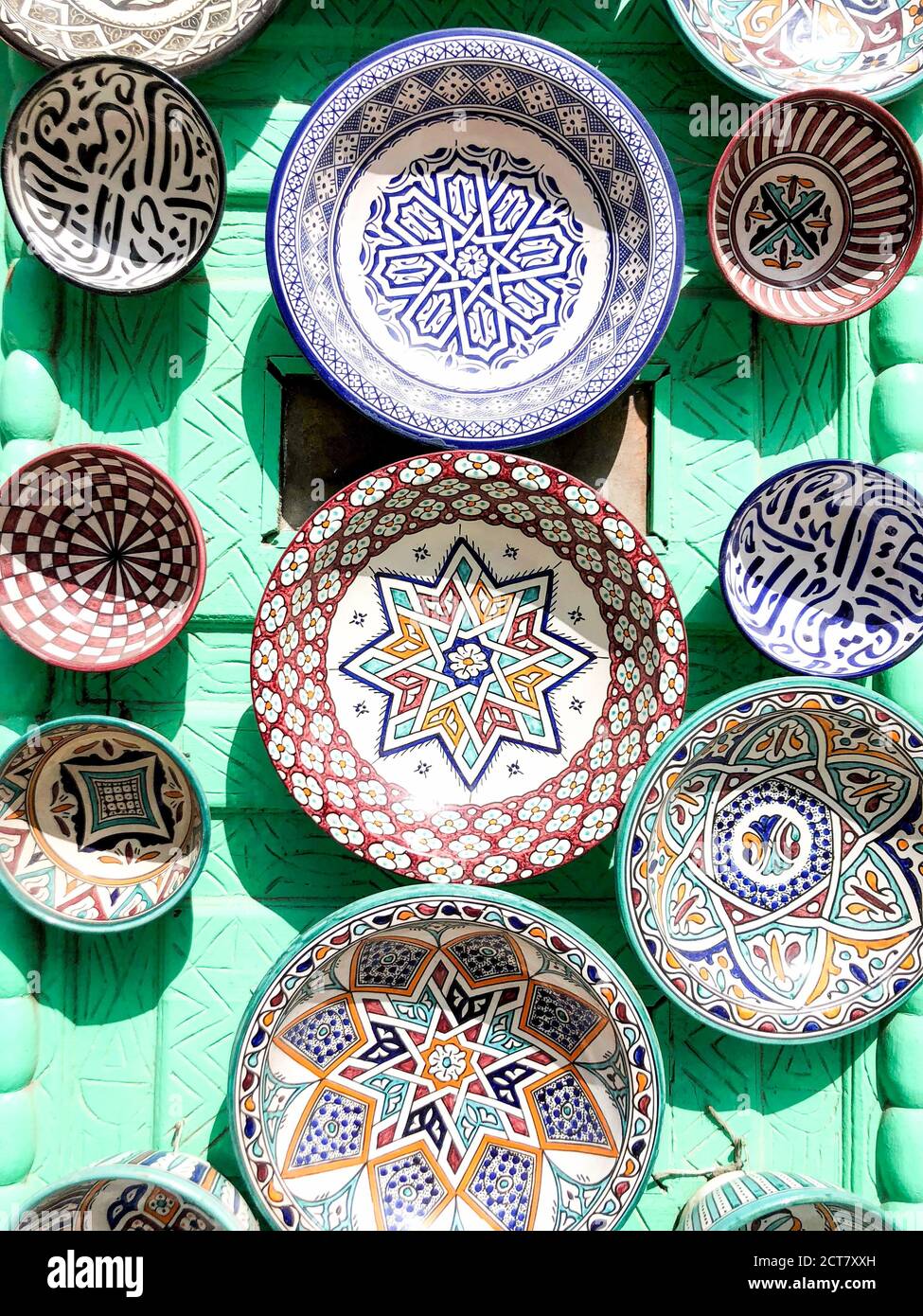 Hand made moroccan ceramics hi-res stock photography and images - Alamy