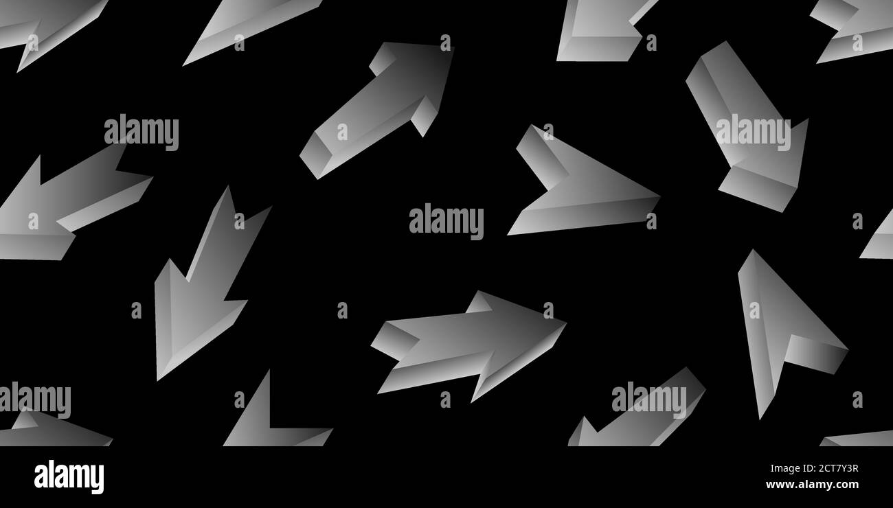 Arrow growing graph seamless pattern background. Abstract background ...