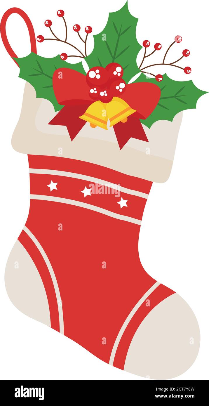 merry christmas boot vector design Stock Vector Image & Art - Alamy