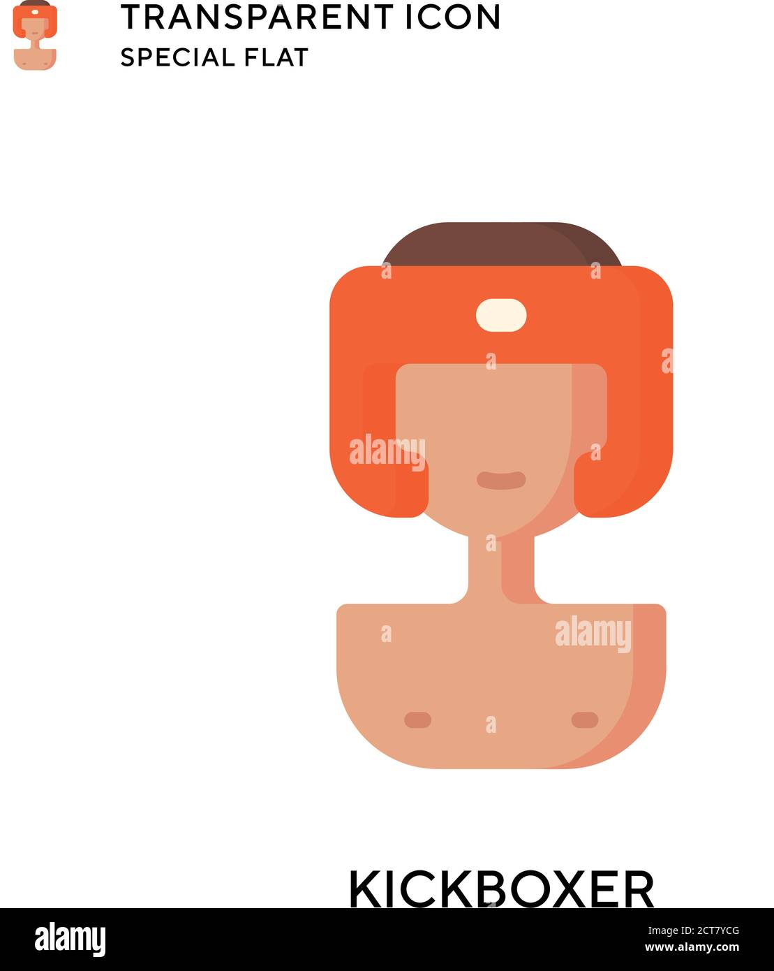 Kick box woman Stock Vector Images - Alamy