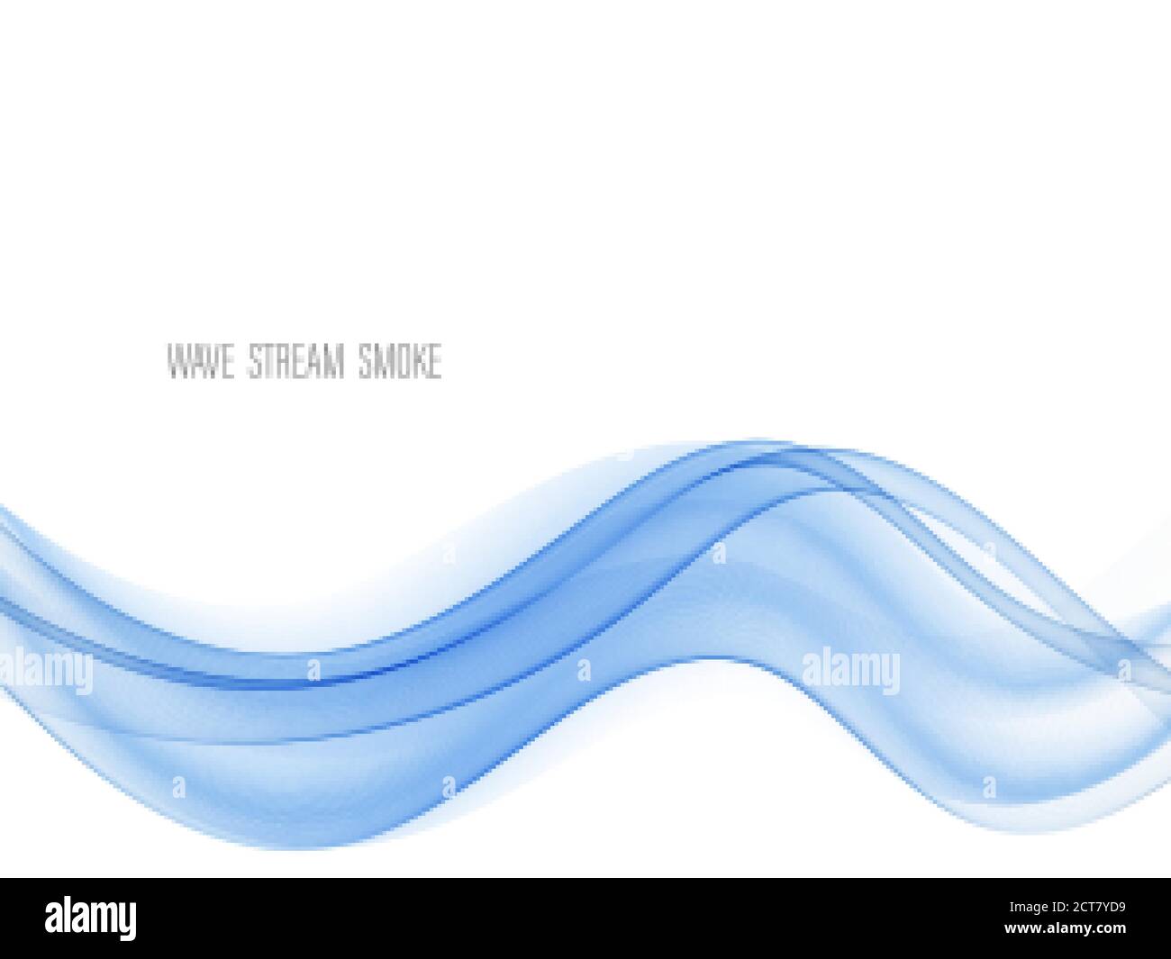 Abstract blue wave background design Blue wave flow Stock Vector Image ...