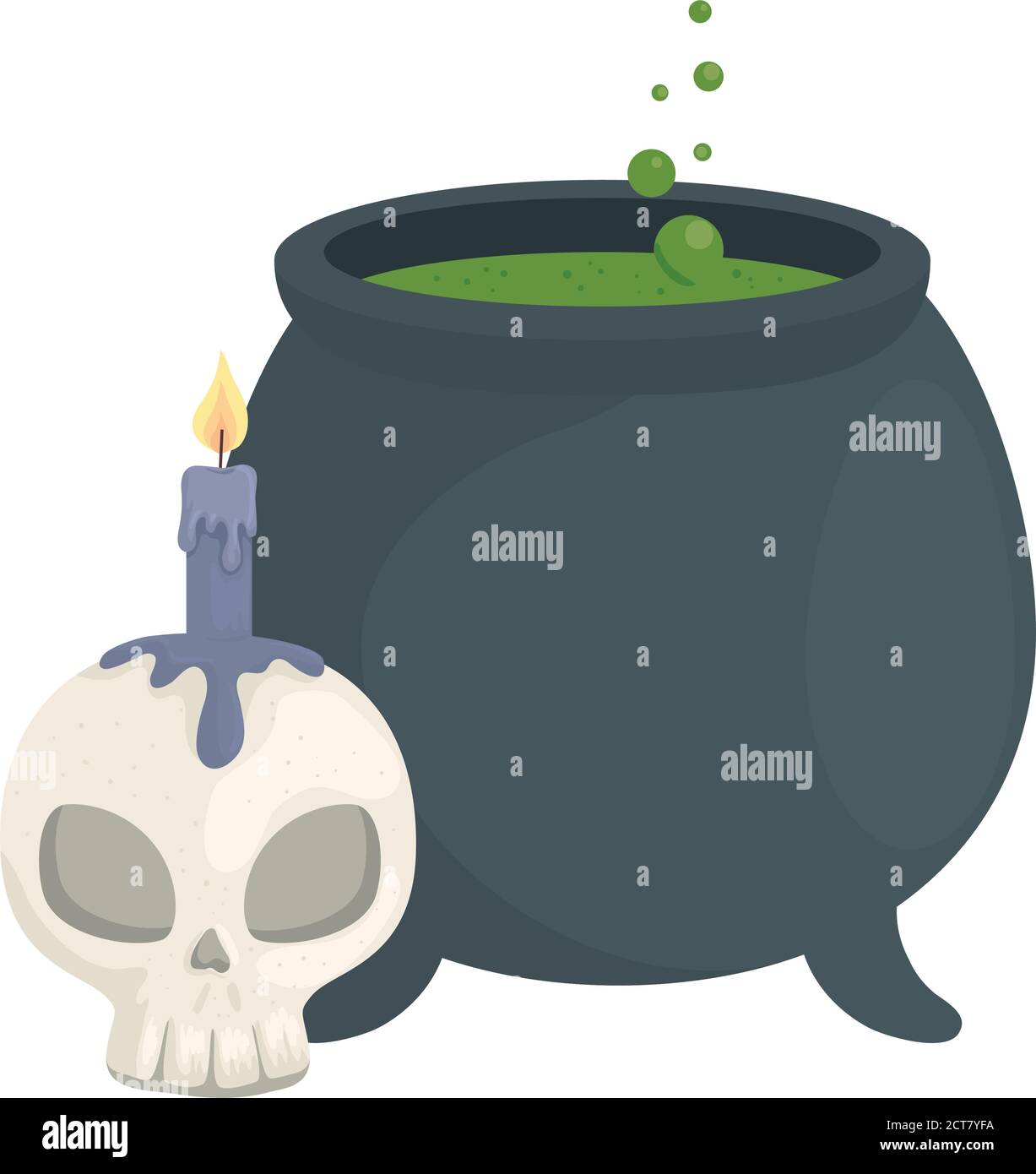 Skull and candle clip art hi-res stock photography and images - Alamy