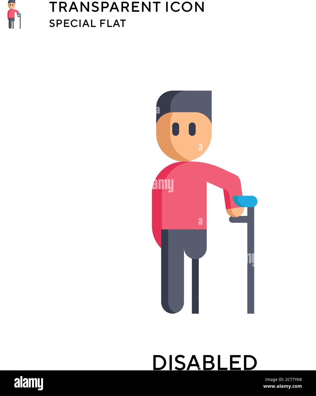 Child group disable Cut Out Stock Images & Pictures - Alamy