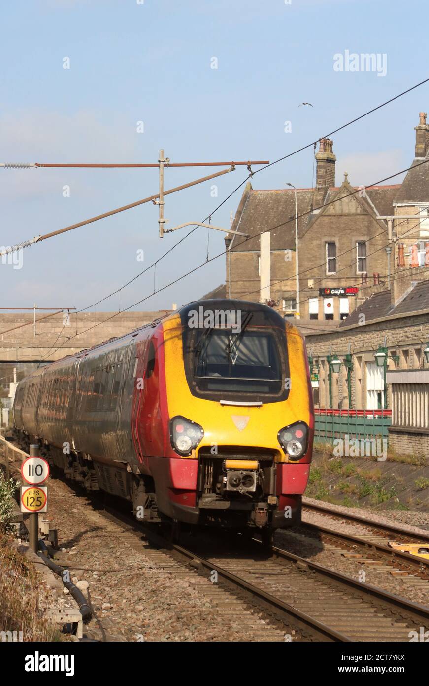Class 221 Super Voyager Diesel Multiple Unit Operated By Avanti West Coast Passing Through 