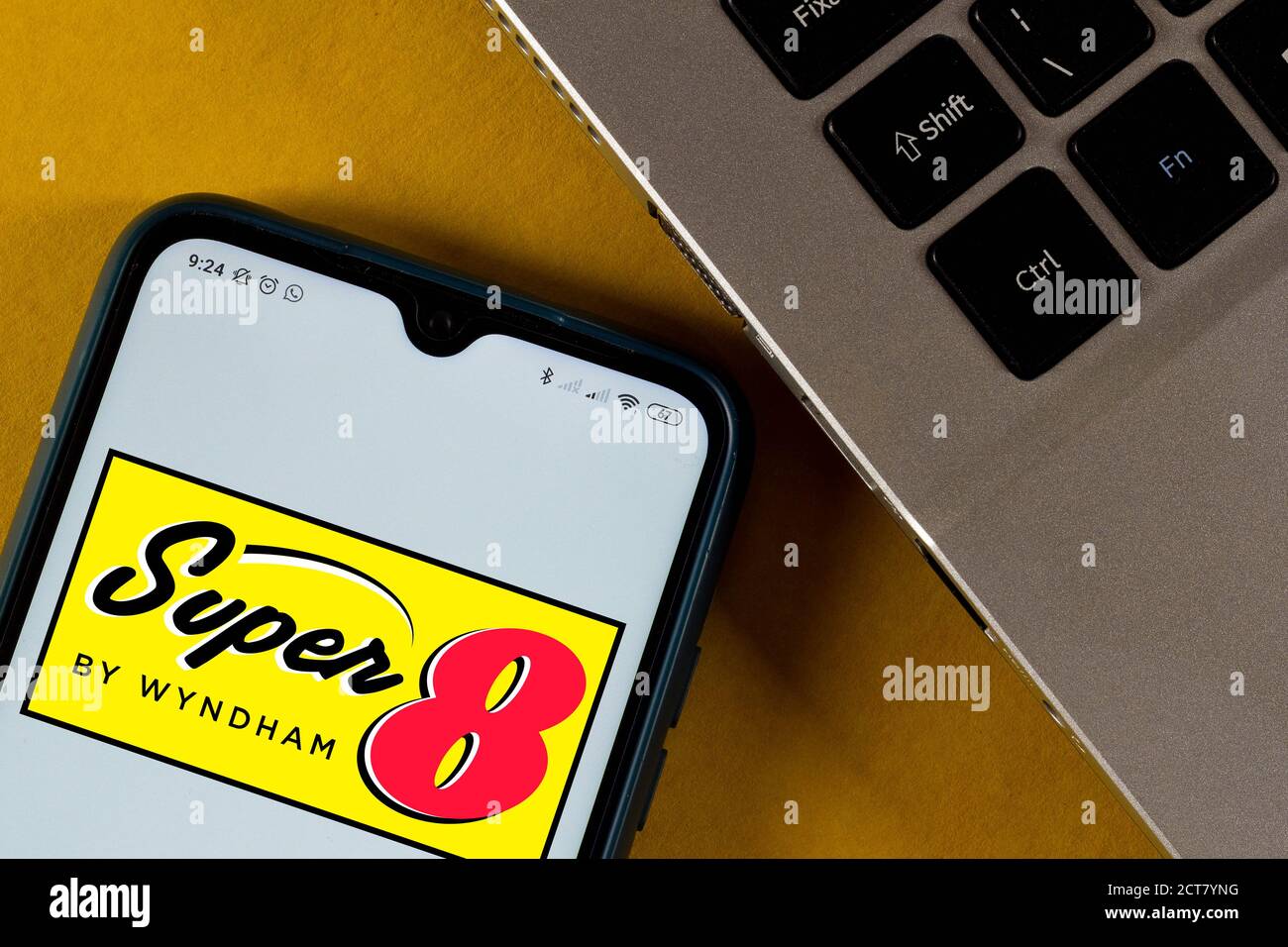 Super 8 logo hi-res stock photography and images - Alamy