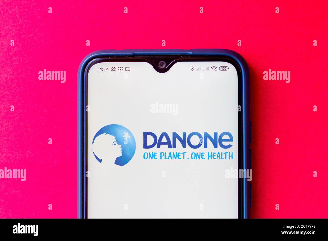 Danone logo hi-res stock photography and images - Alamy