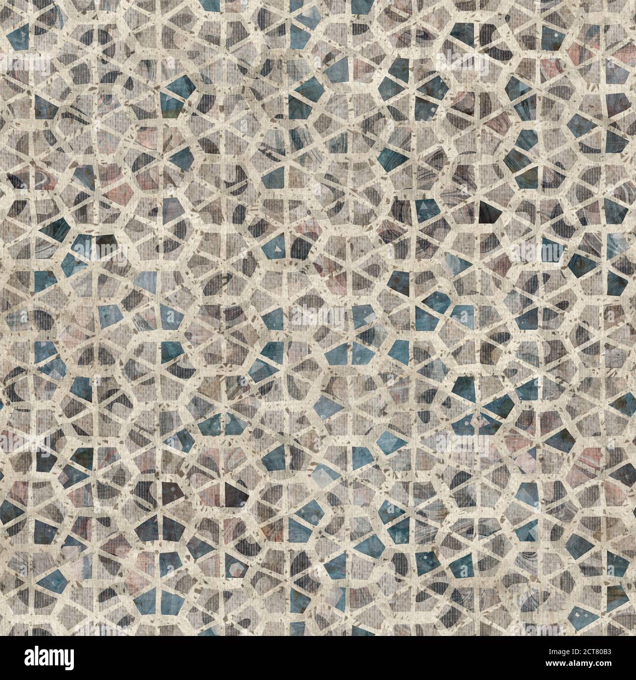 Chic formal grungy geo texture seamless pattern Stock Photo - Alamy