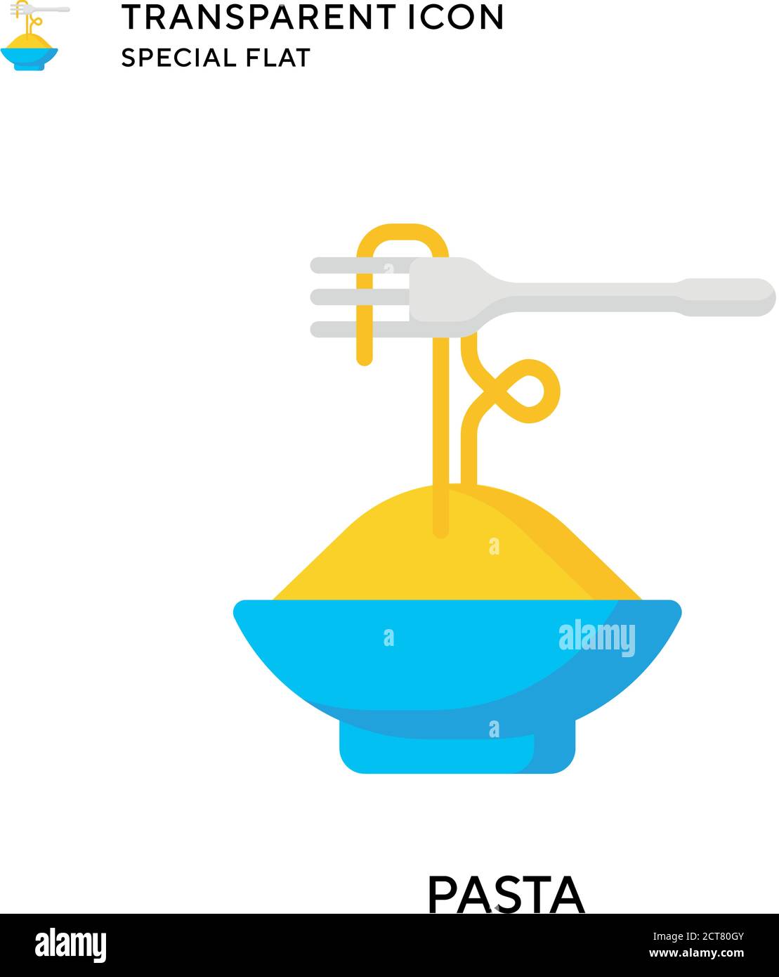 Vegetarian spaghetti bolognese Stock Vector Images - Alamy