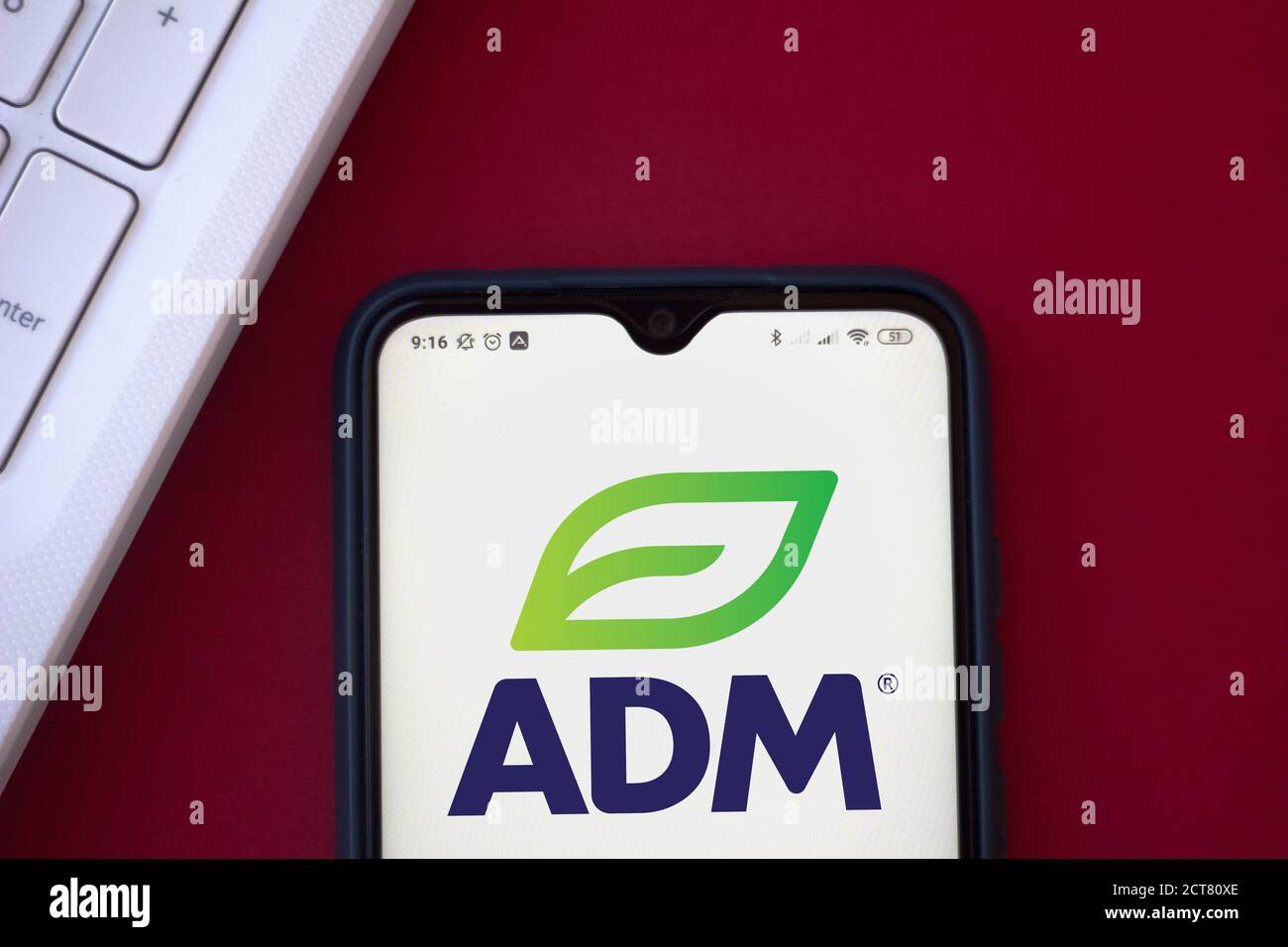 Adm logo hi-res stock photography and images - Alamy