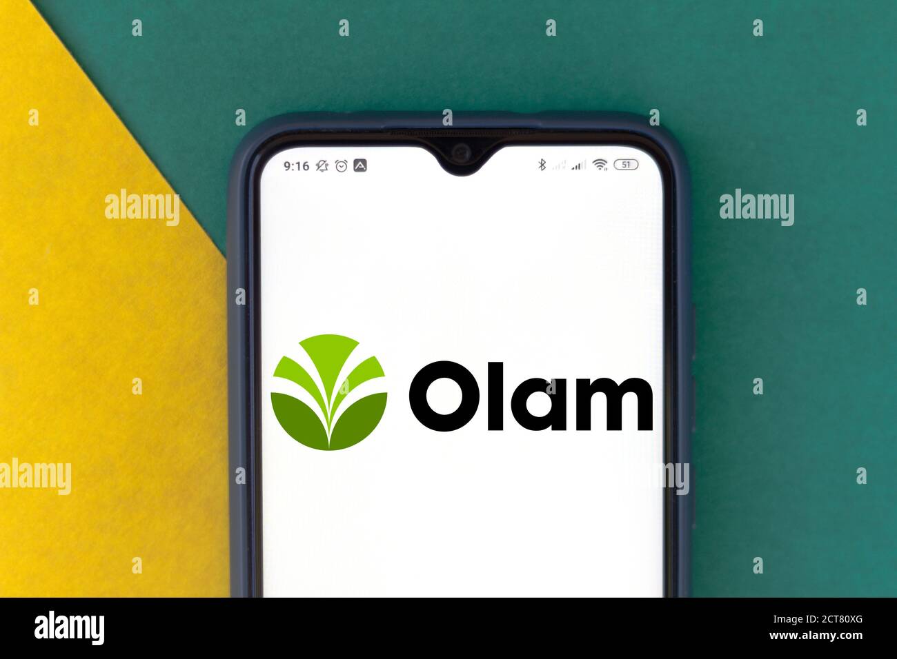 Brazil. 22nd June, 2020. In this photo illustration of the Olam ...