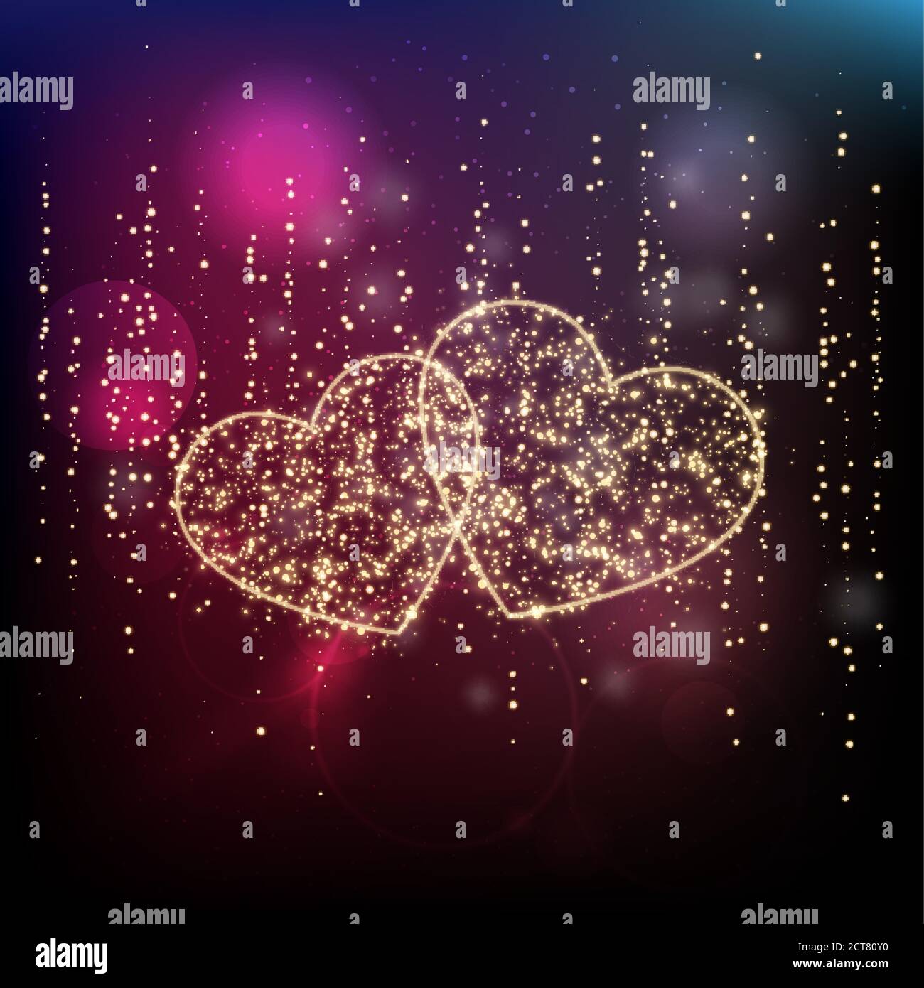 Hearts In The Night Sky