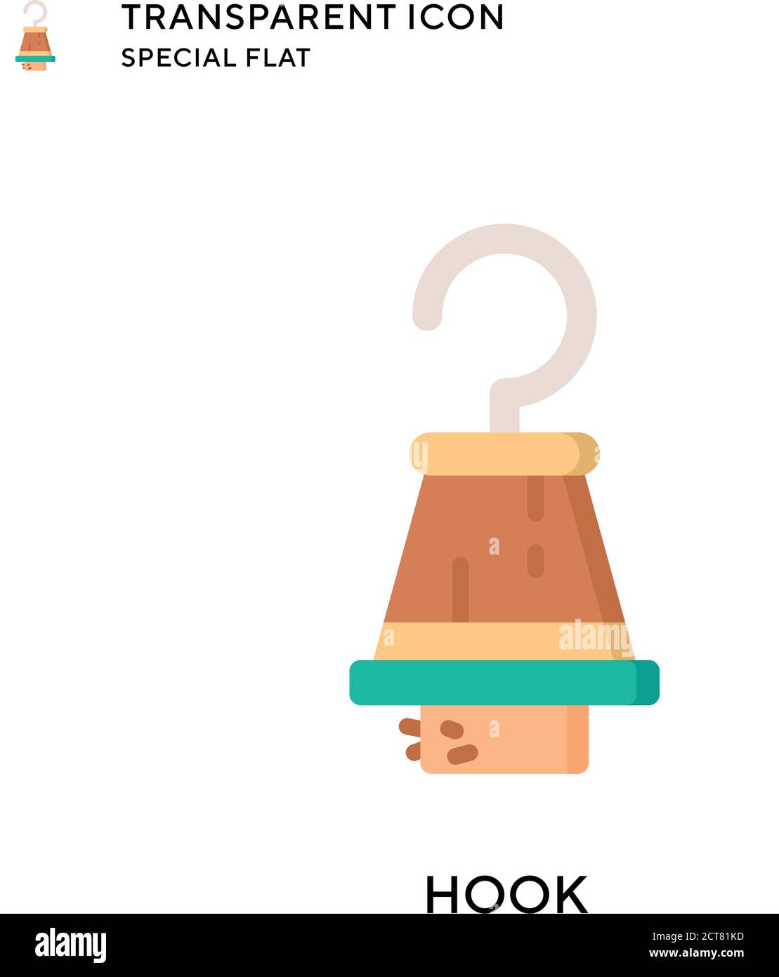 Fisherman hook steel rope fishing Stock Vector Images - Alamy