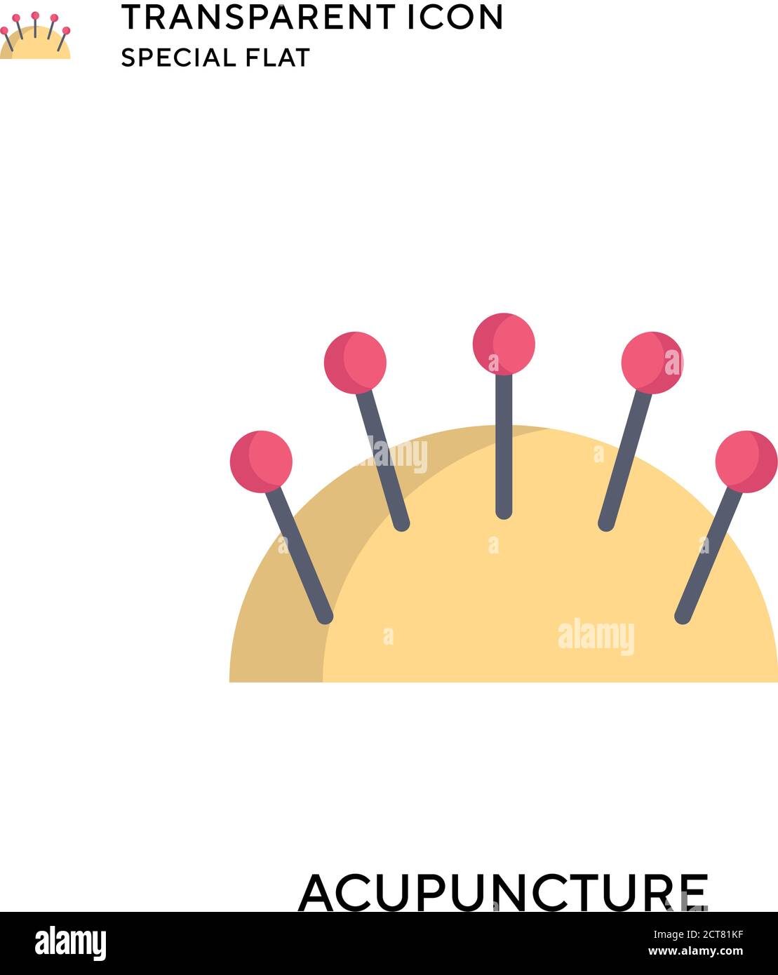 Acupressure icon vector vectors hi-res stock photography and images - Alamy