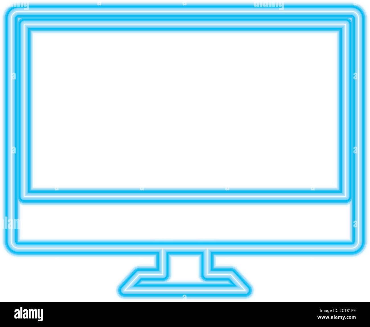 neon digital computer vector design Stock Vector Image & Art - Alamy