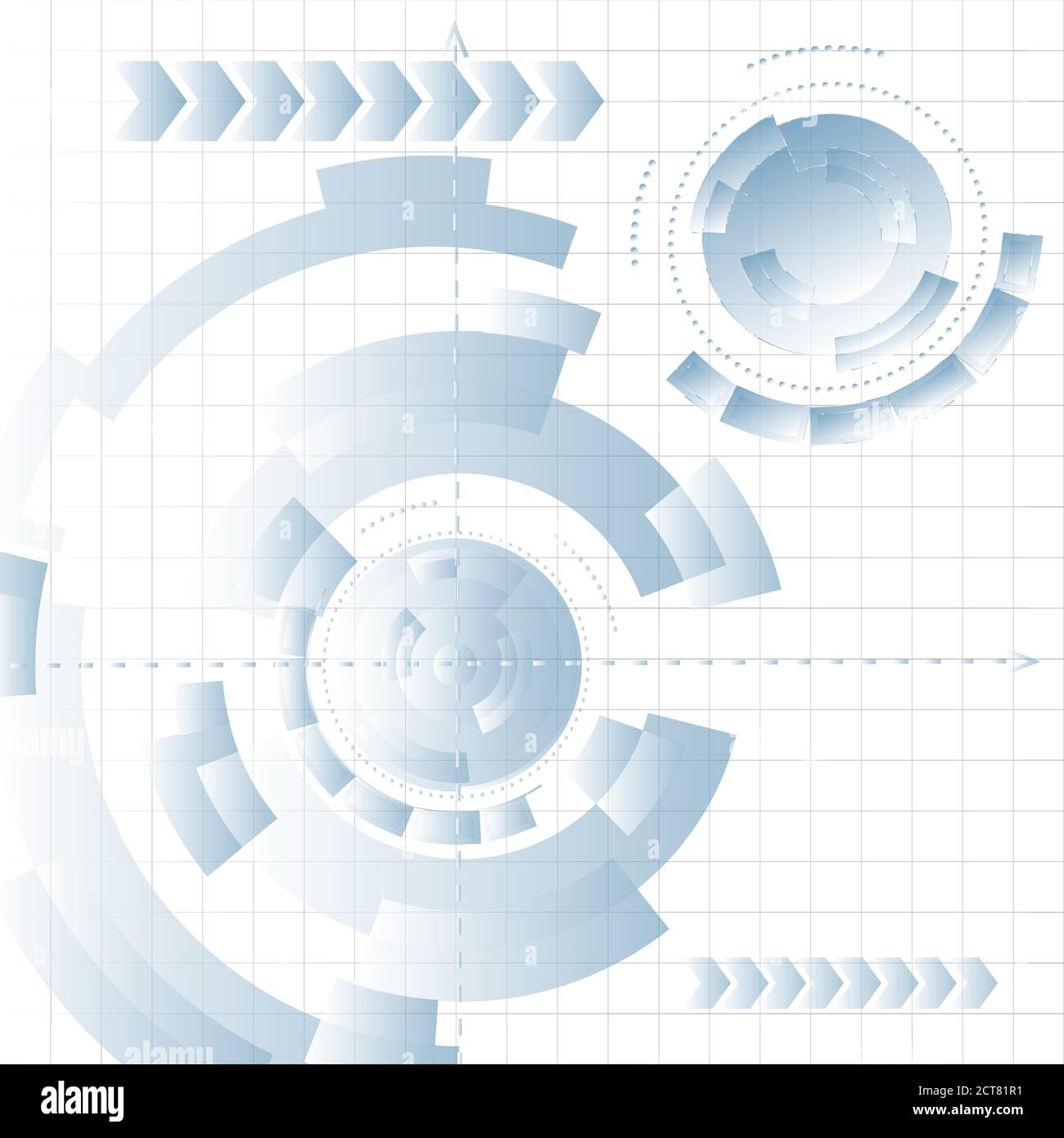 Illustration of a gear wheel. Digital telecommunications technology ...