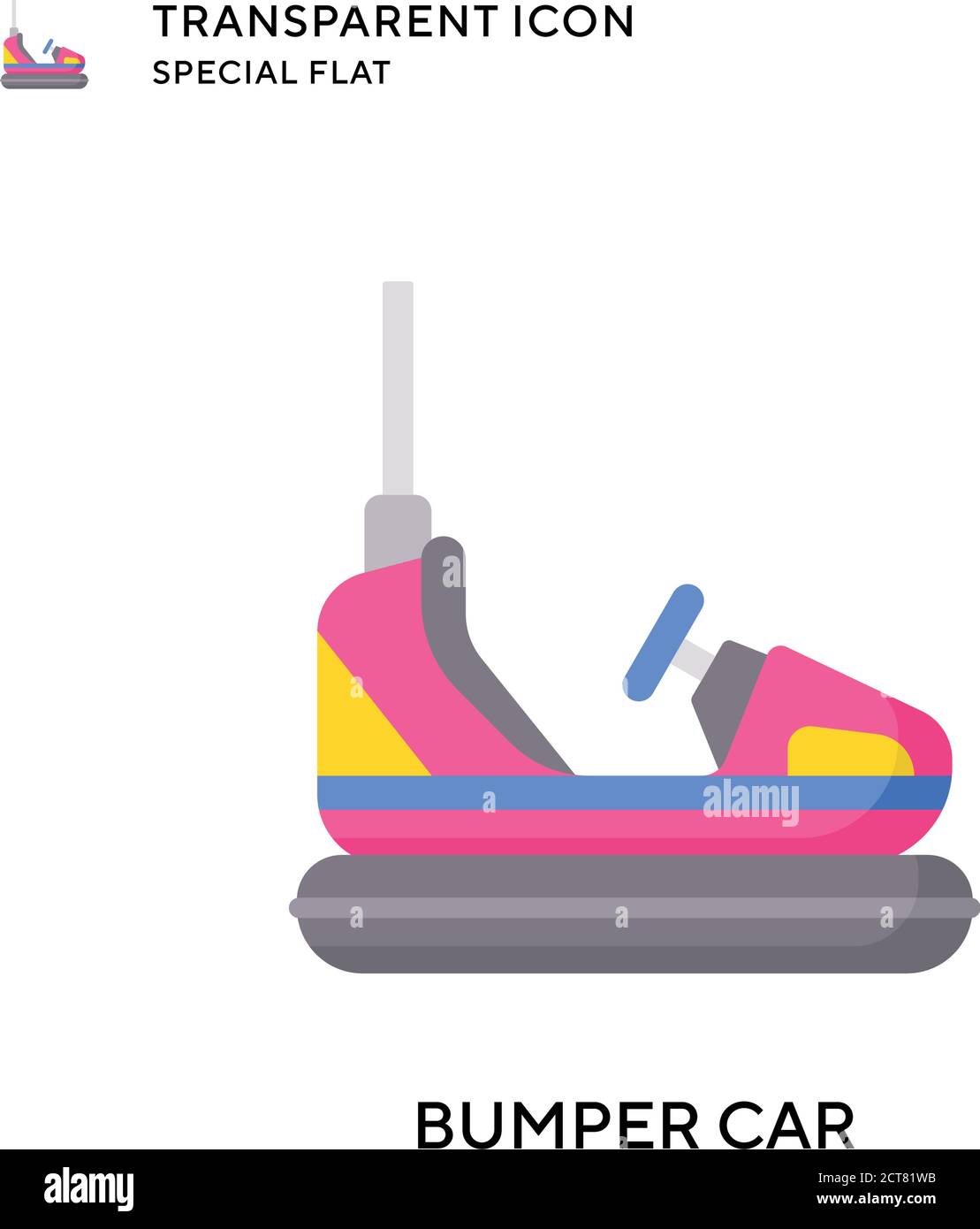 Bumper cars crash fun Stock Vector Images - Alamy