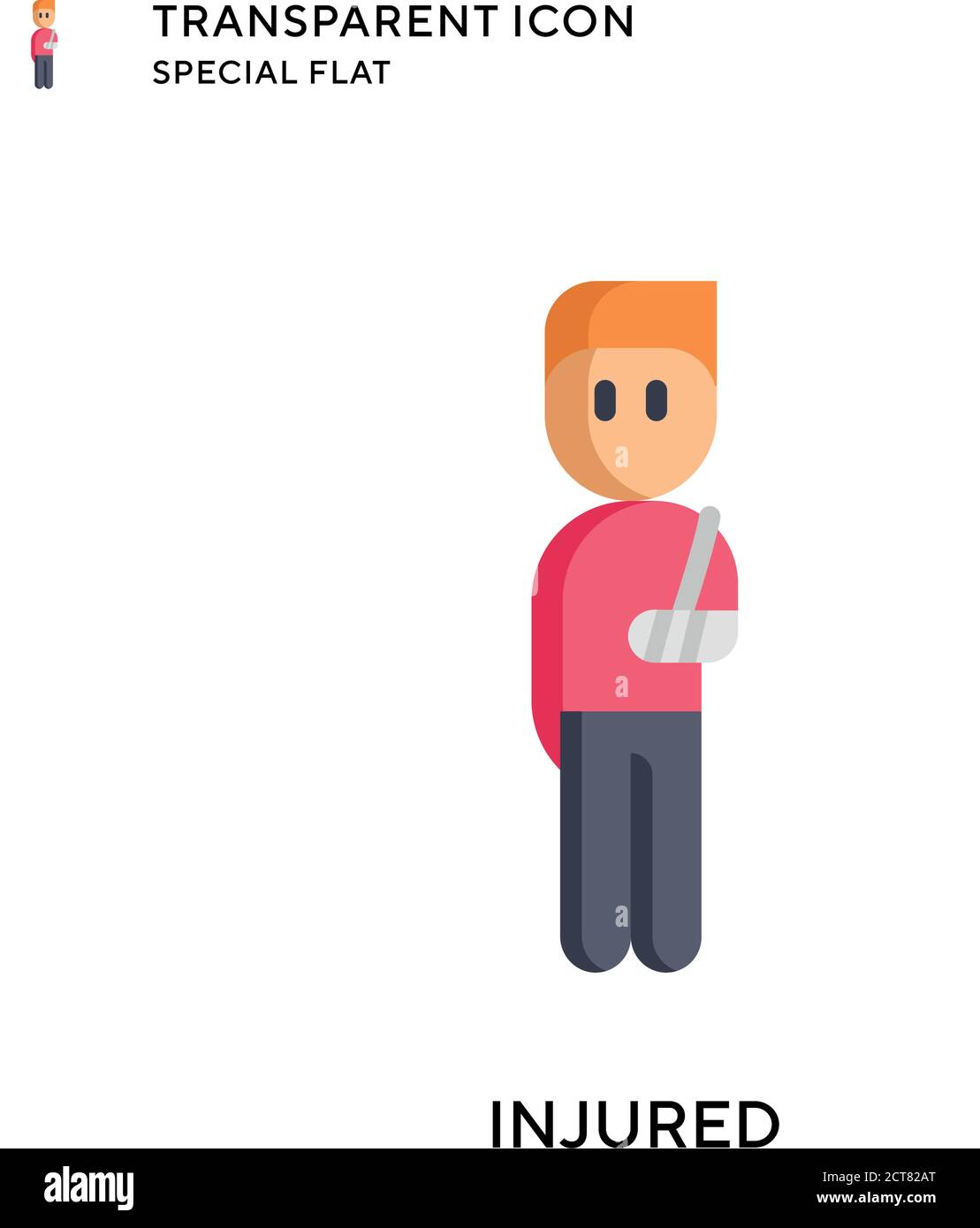 Fracture woman vector leg hand broken hi-res stock photography and ...