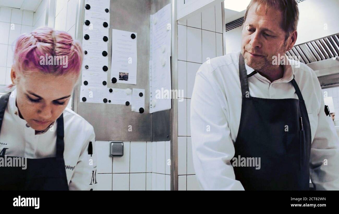 A CHEF'S VOYAGE, from left: Manresa's Assistant Pastry Chef Courtney ...