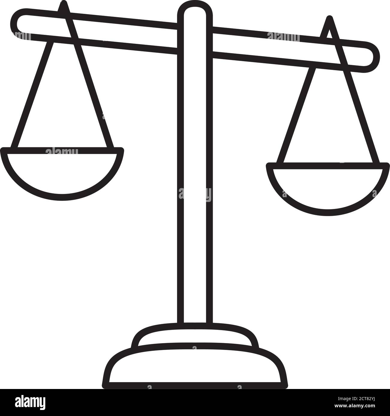 Courthouse line style icon Black and White Stock Photos & Images - Alamy