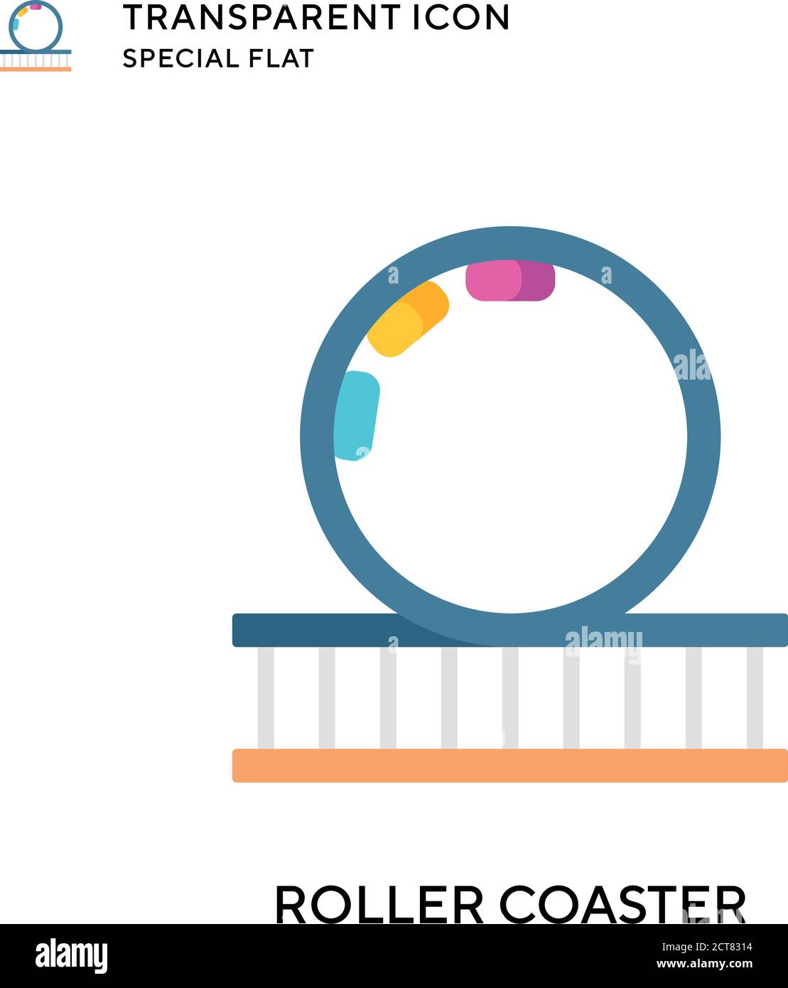 10 loop roller coaster hi-res stock photography and images - Alamy