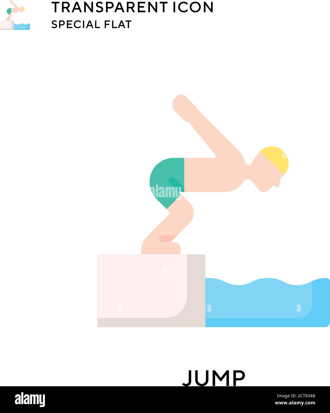 Trampoline jumper Stock Vector Images - Alamy