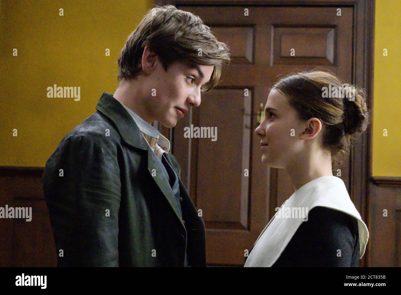 ENOLA HOLMES, from left: Louis Partridge, Millie Bobby Brown as Enola ...