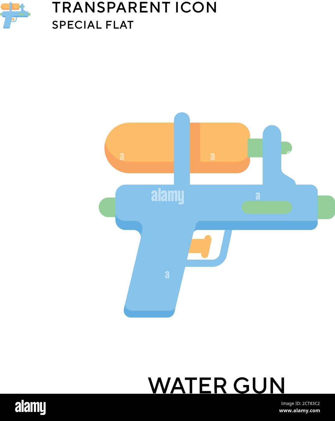 Female water gun Cut Out Stock Images & Pictures - Alamy