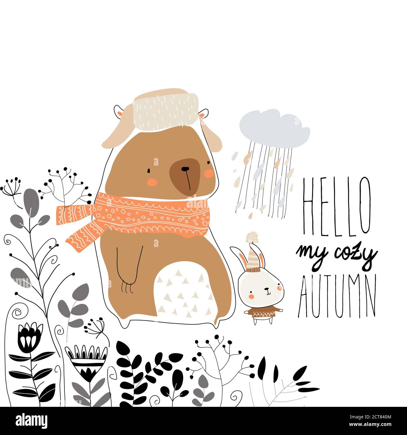 Little plant isolated Stock Vector Images - Alamy