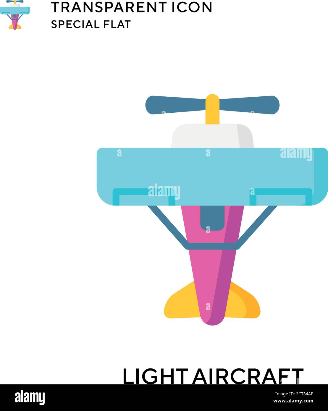 Cessna light aircraft Stock Vector Images - Alamy