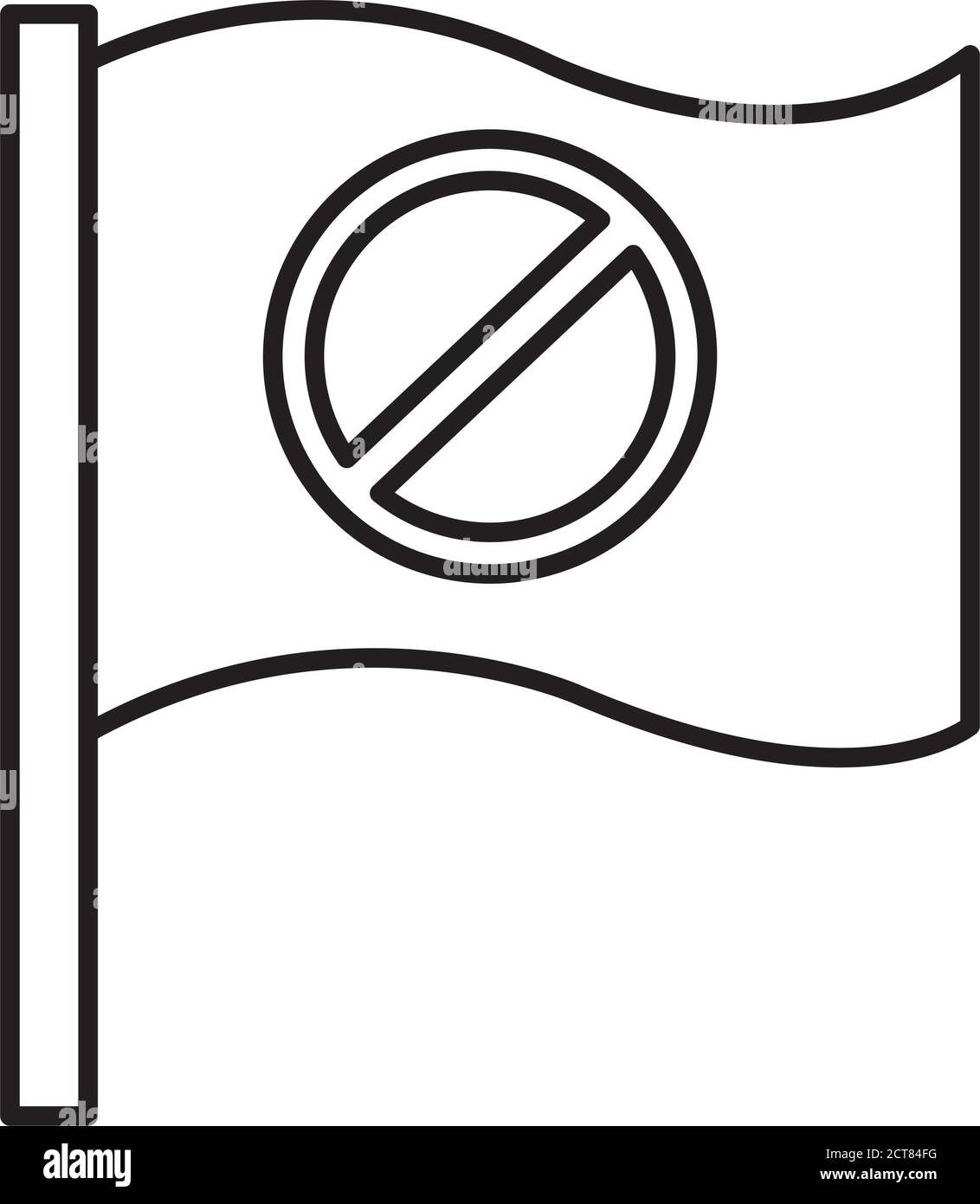 Flag ban Stock Vector Images - Alamy