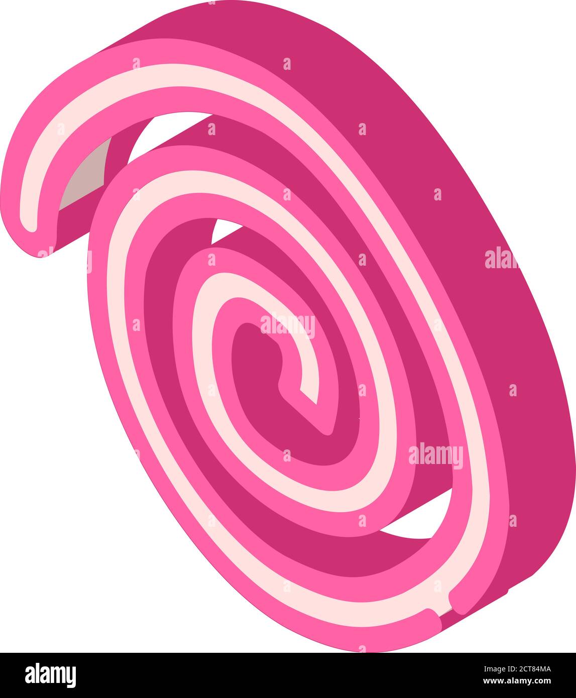 fruit leather isometric icon vector symbol illustration Stock Vector ...
