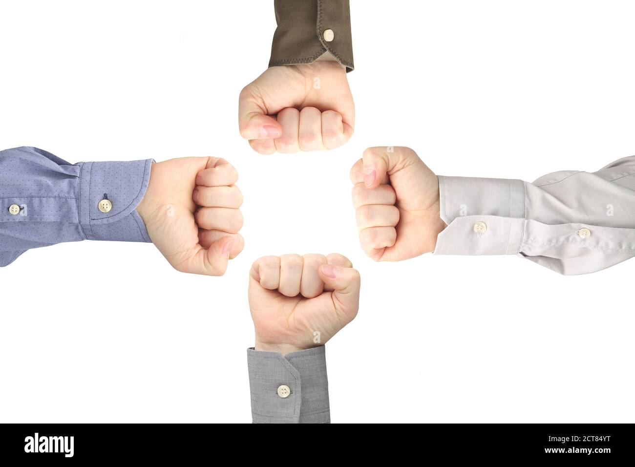 Clenched fists raised his arm hi-res stock photography and images - Alamy