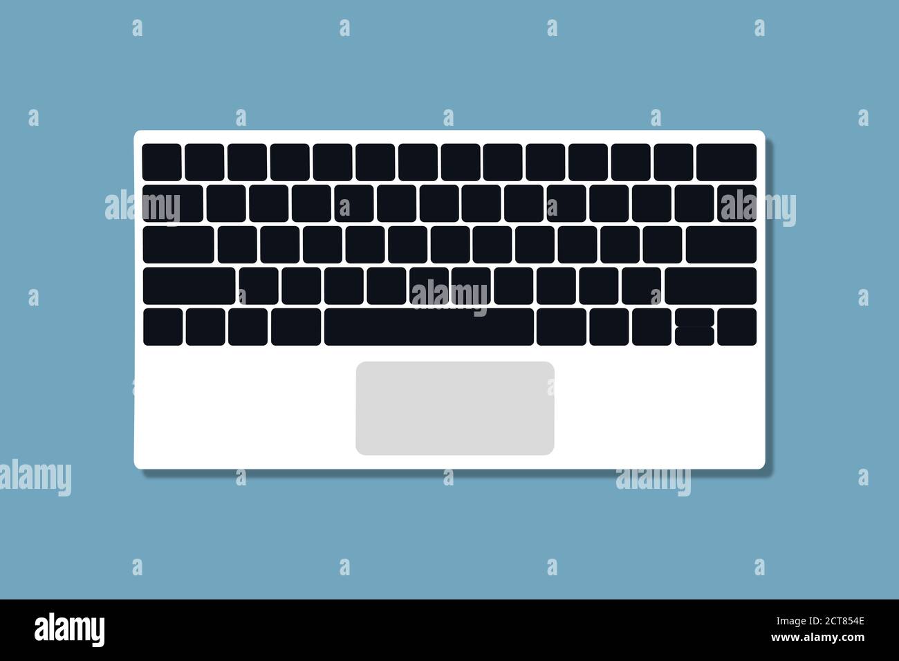 keyboard icon. Flat design style eps 10 Stock Vector Image & Art - Alamy