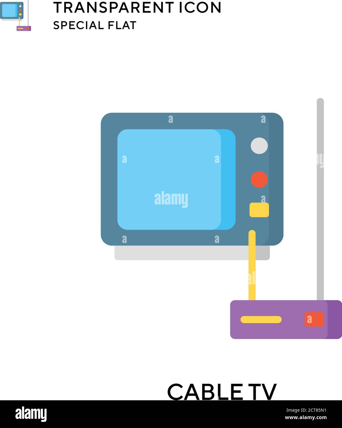 Remote control popcorn Stock Vector Images - Alamy