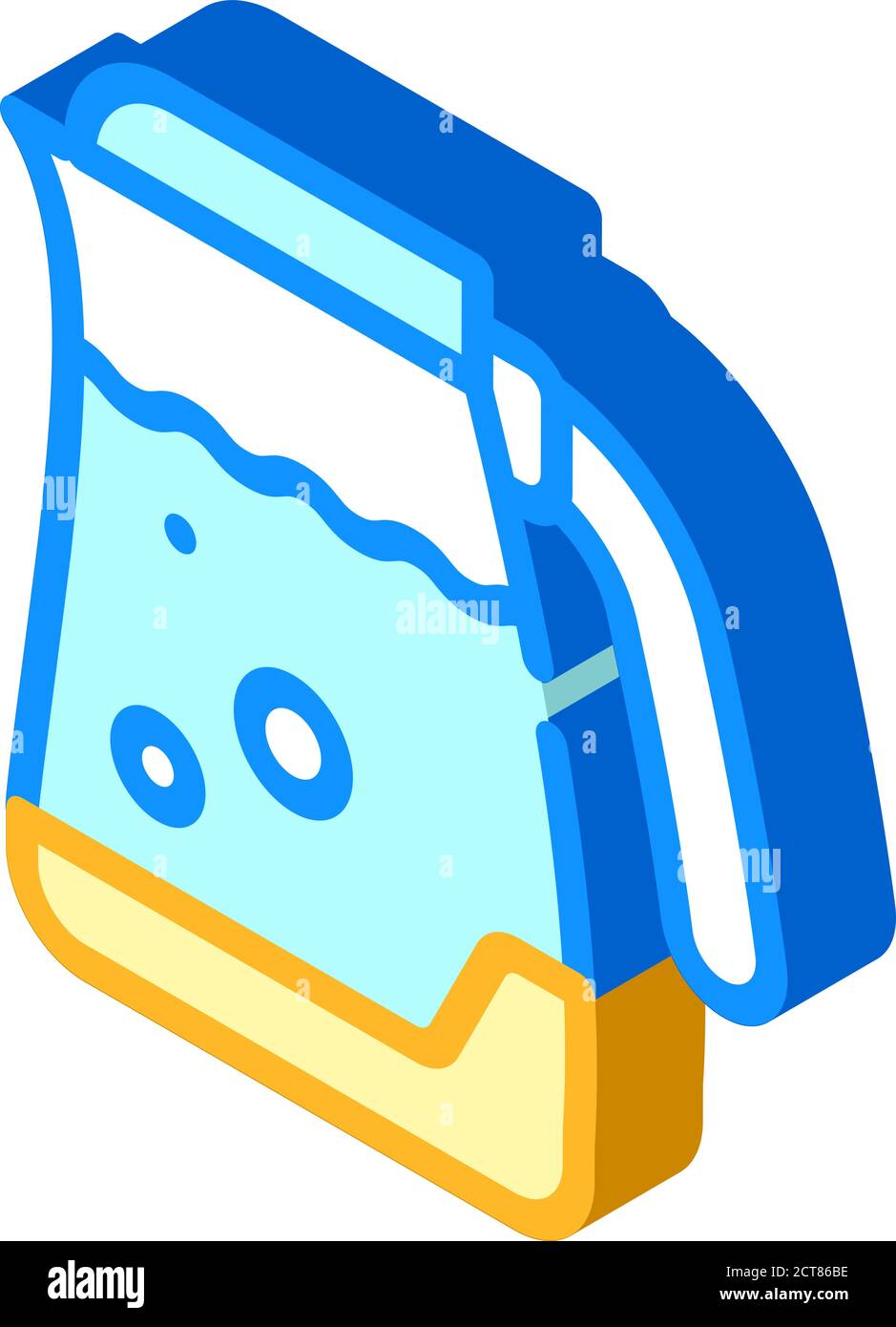 electric kettle isometric icon vector symbol illustration Stock Vector ...