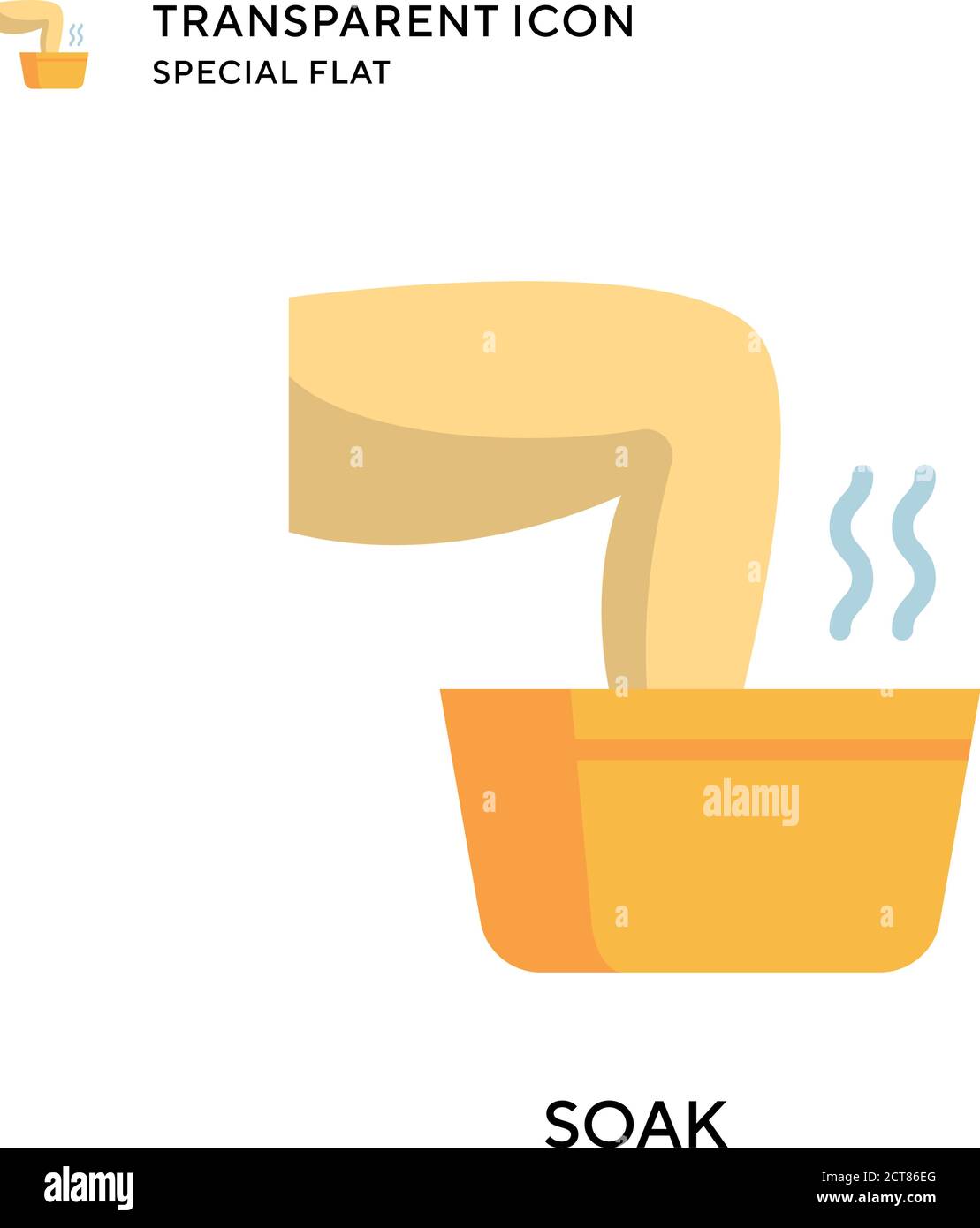 Wet soaking Stock Vector Images - Alamy