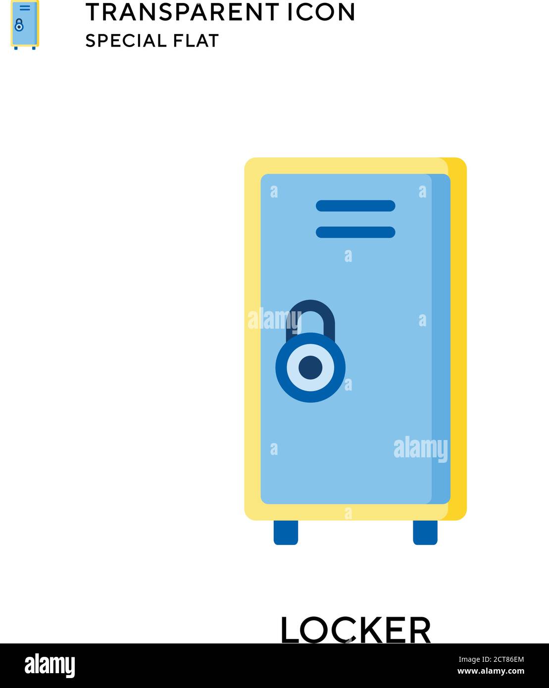 High school locker interior Cut Out Stock Images & Pictures - Alamy