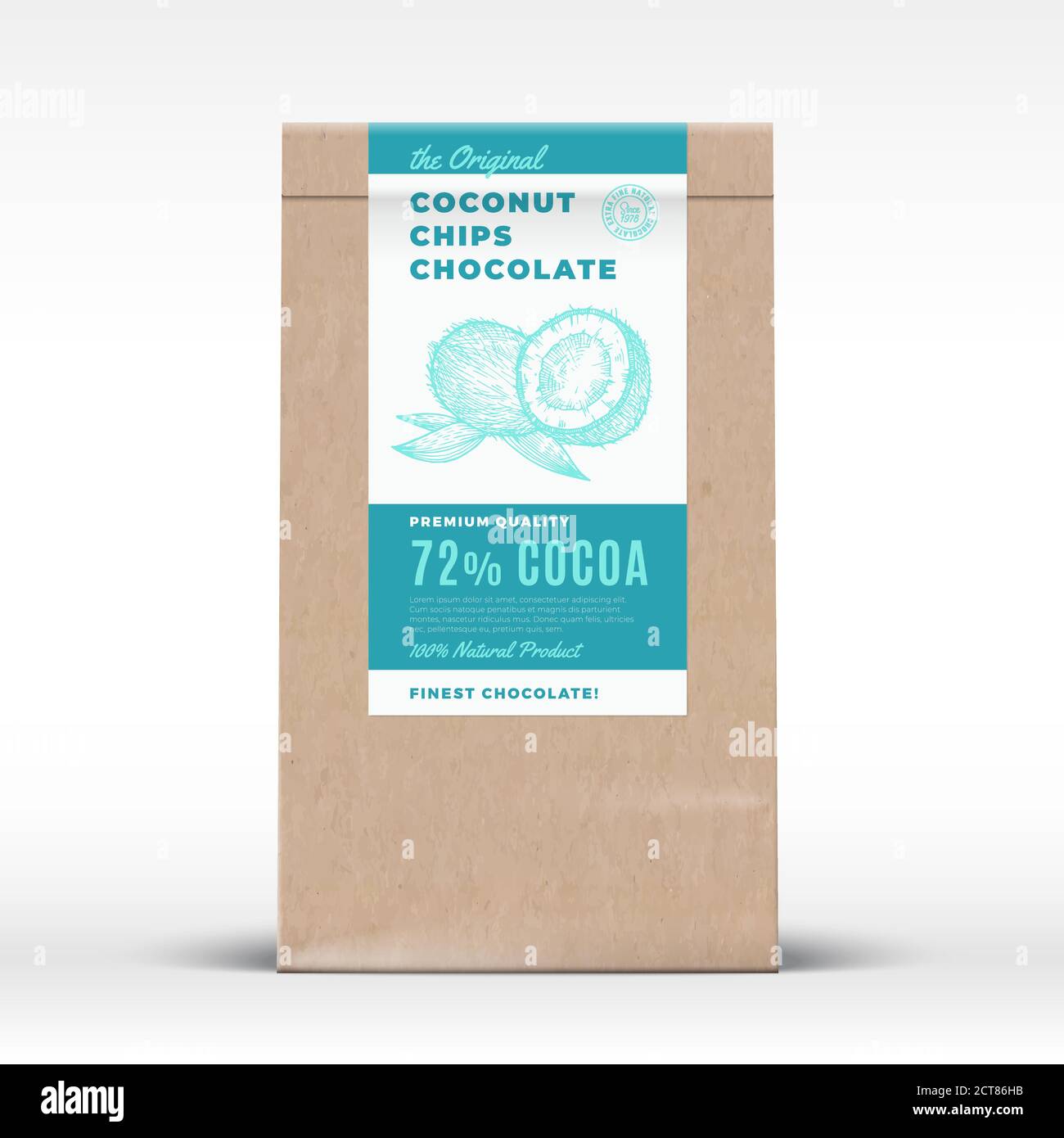 Coco chips Stock Vector Images - Alamy