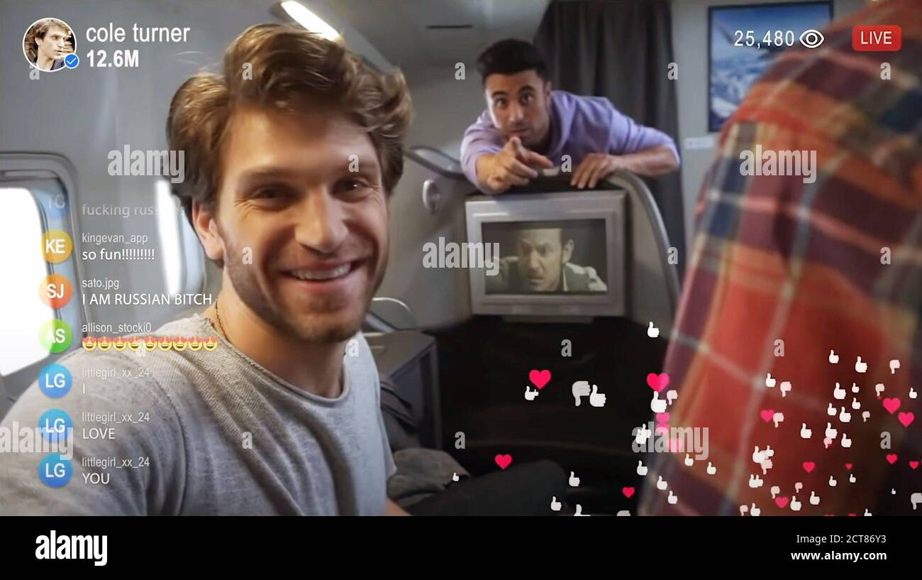 NO ESCAPE, (aka FOLLOW ME), from left: Keegan Allen, George Janko, 2020 ...