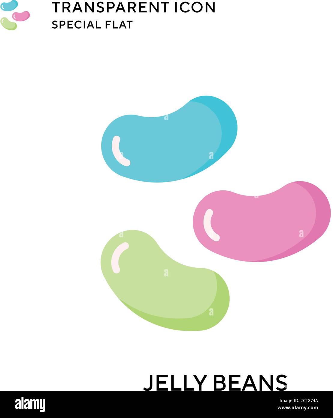 Assorted chewy sweets Stock Vector Images - Alamy