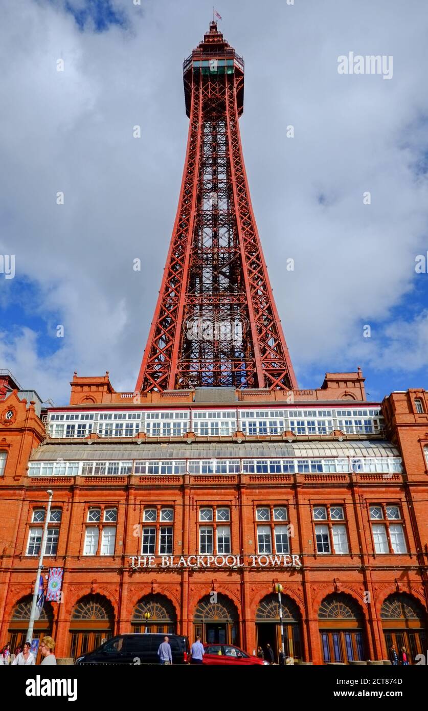 Blackpool Tower, Blackpool, Lancashire, UK Stock Photo - Alamy