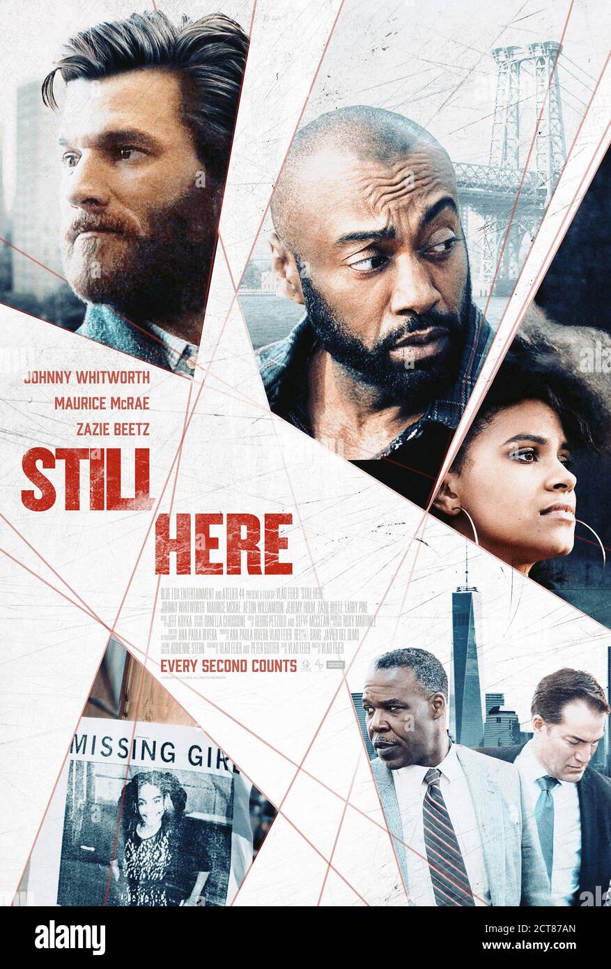 STILL HERE, (aka FINDING HER), US poster, top from left: Johnny ...