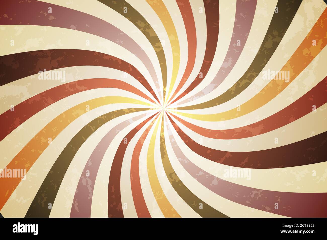 Vintage template with retro sun burst background Stock Vector Image & Art - Alamy