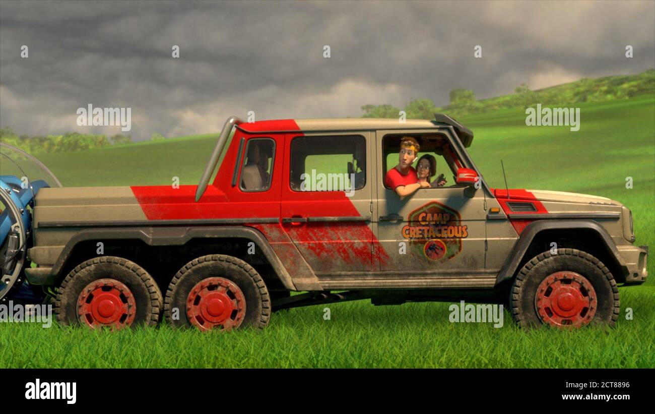 JURASSIC WORLD: CAMP CRETACEOUS, from left: Dave (voice: Glen Powell ...