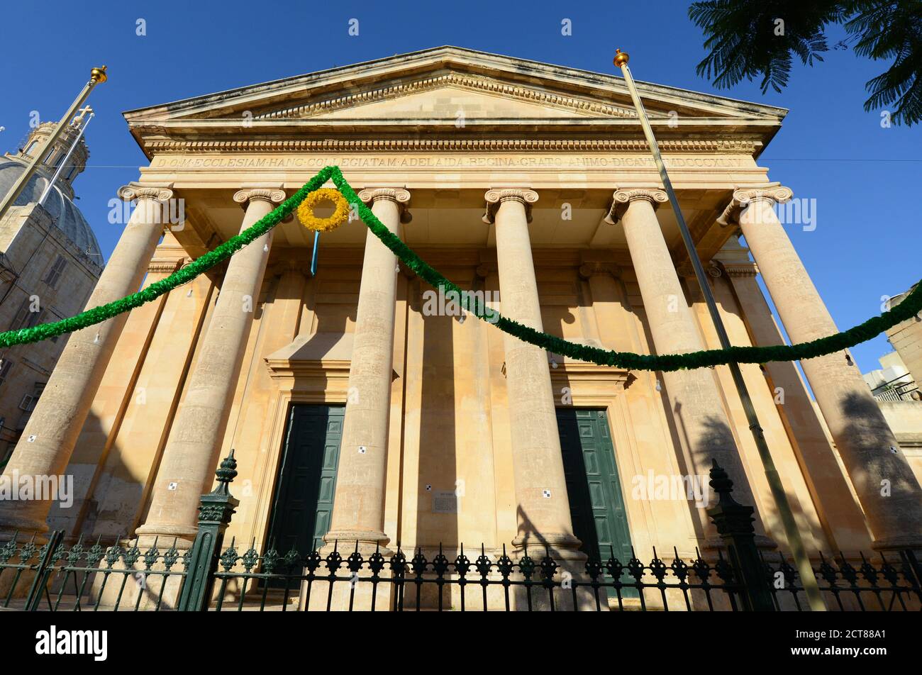 The Courts of Justice building in Valletta, Malta Stock Photo - Alamy